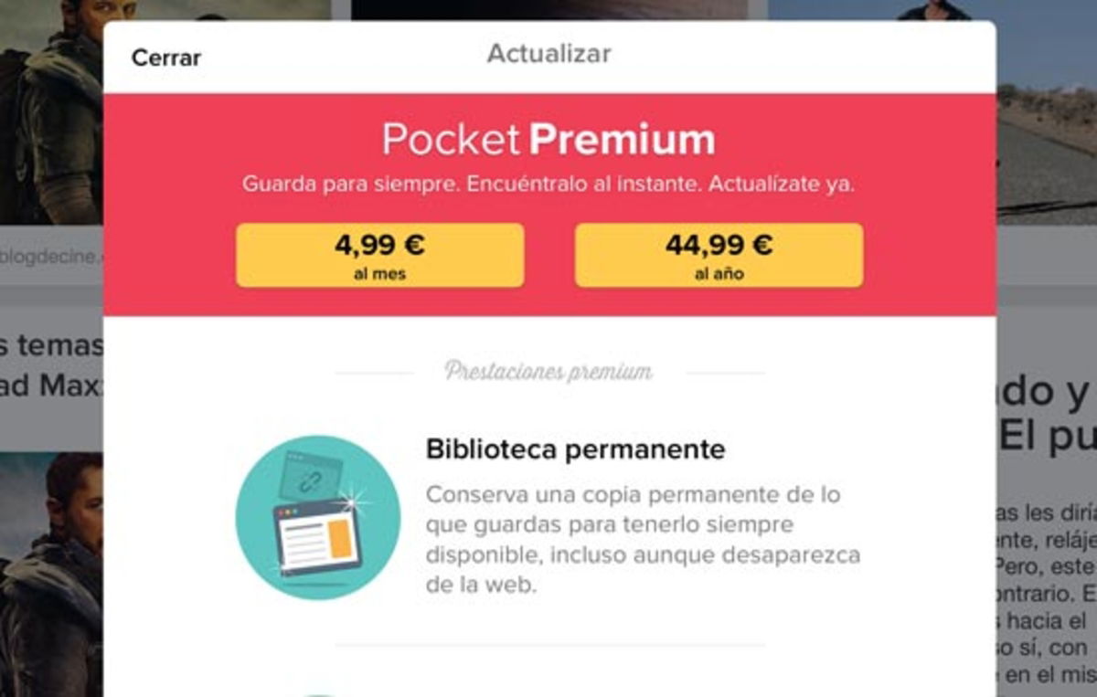 Analizamos la Aplicación Pocket para iPhone y iPad
