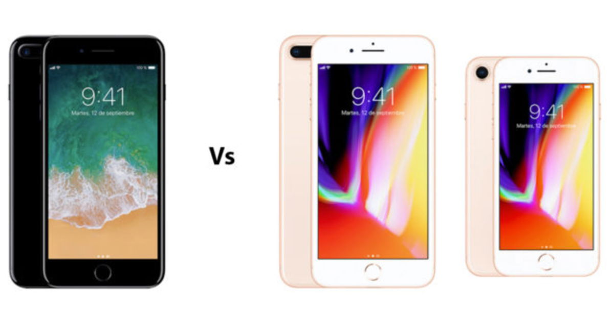 iPhone 7 vs iPhone 8: ¿En qué se diferencian?