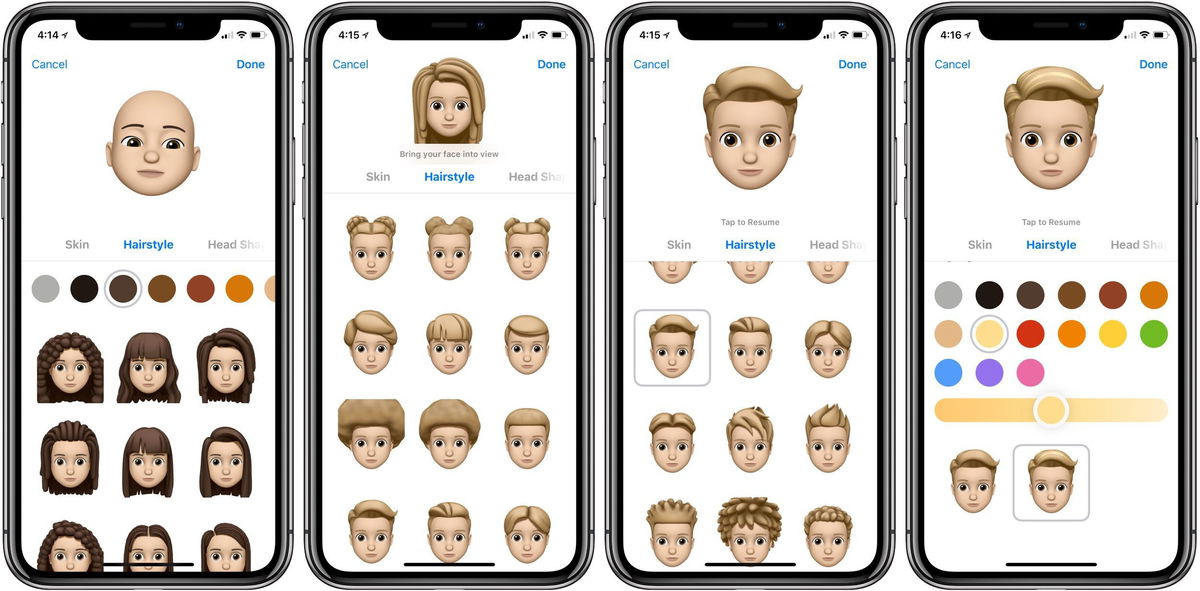 Cómo crear tu propio Memoji en en iPhone con iOS 13