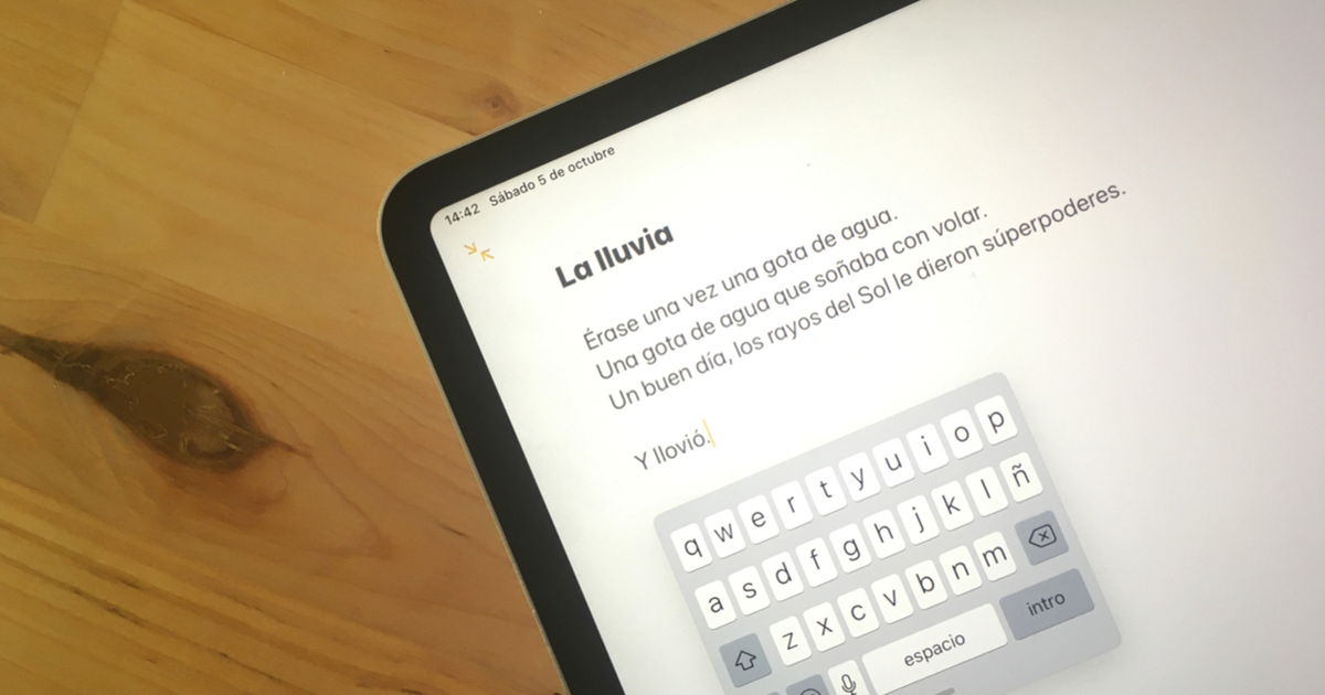 El truco infalible para teclear más rápido en tu iPad