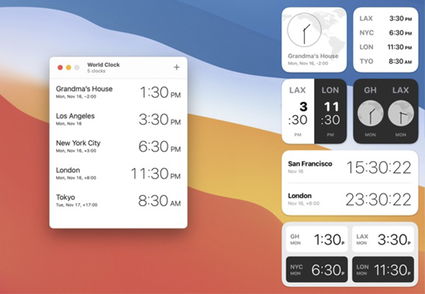 Los 10 mejores widgets de reloj para iPhone y iPad