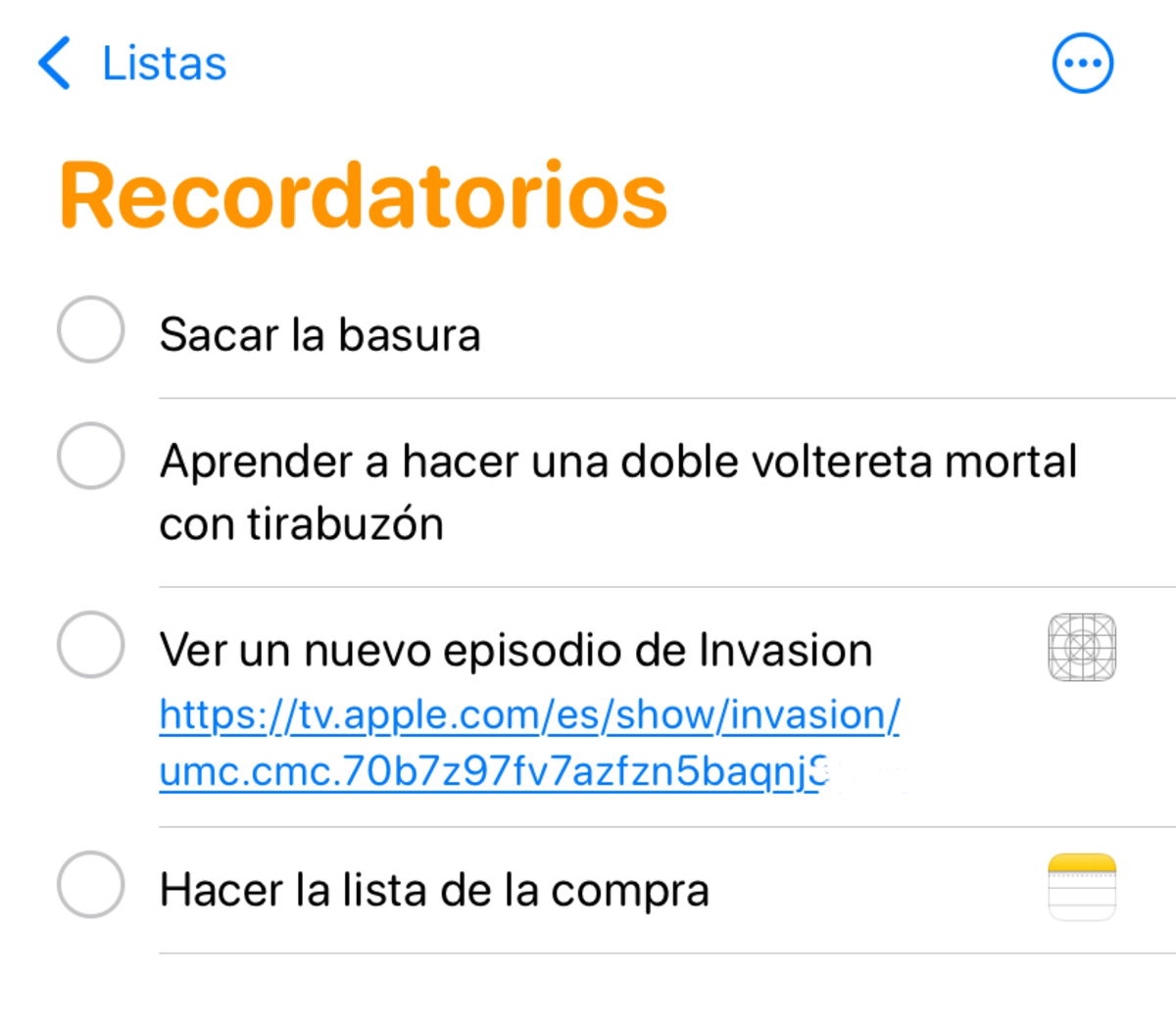 Los 5 mejores trucos para la app Recordatorios del iPhone