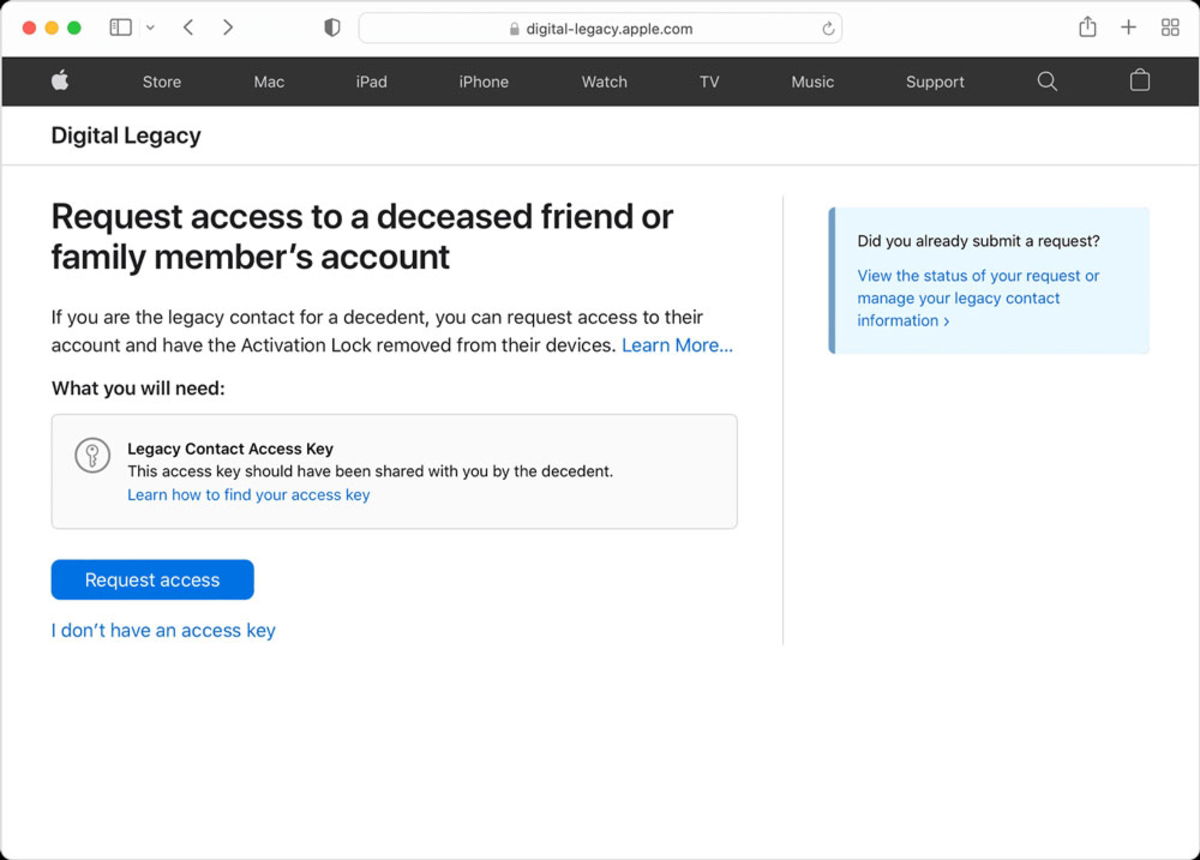 Legado digital: cómo configurar esta función en el ID de Apple