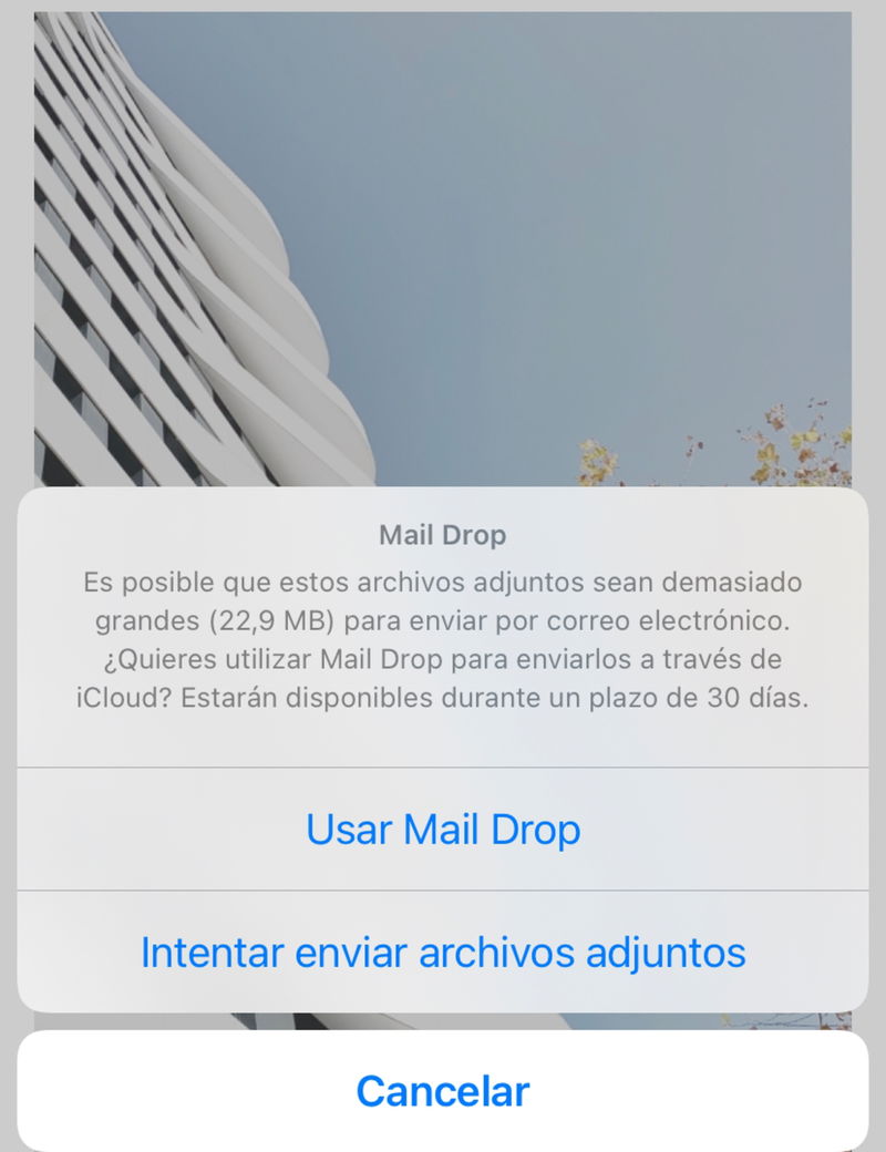 Qué es Mail Drop de Apple y cómo funciona