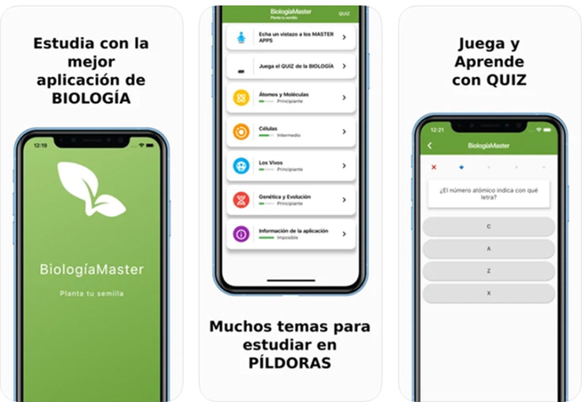 8 apps para aprender biología desde iPhone