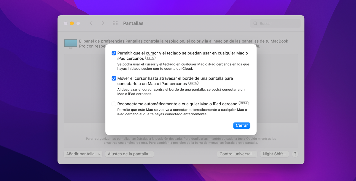 Cómo usar Universal Control en iPad y Mac
