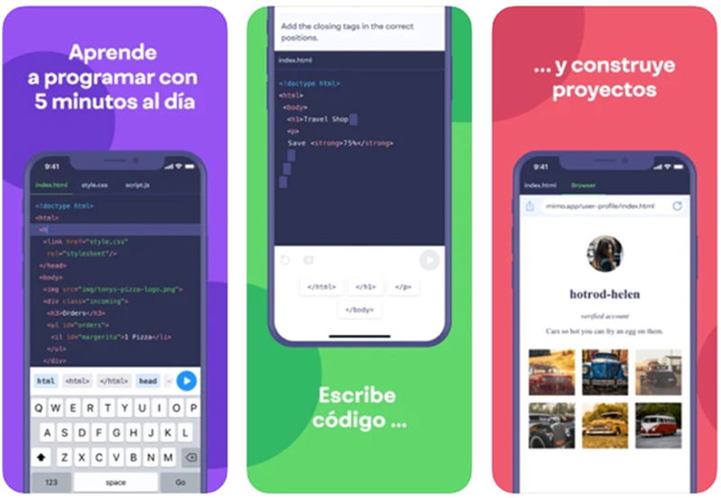 Mejores 8 apps para aprender a programar desde iPhone
