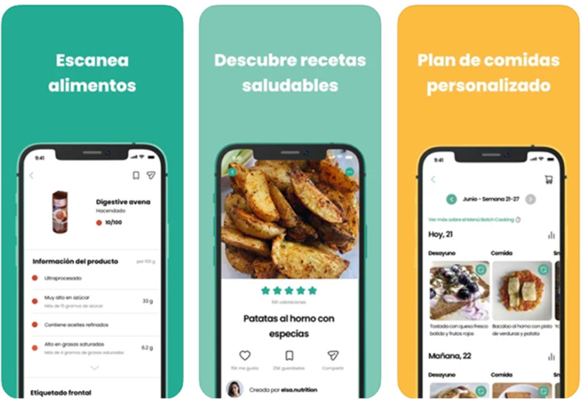 Mejores 8 apps para aprender a comer sano desde iOS