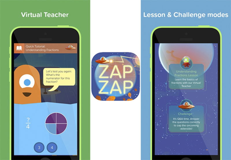 Aprende fracciones con estas aplicaciones para móviles iOS