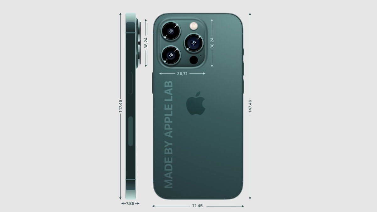 iPhone 14 Pro: se filtran las medidas exactas con alguna sorpresa