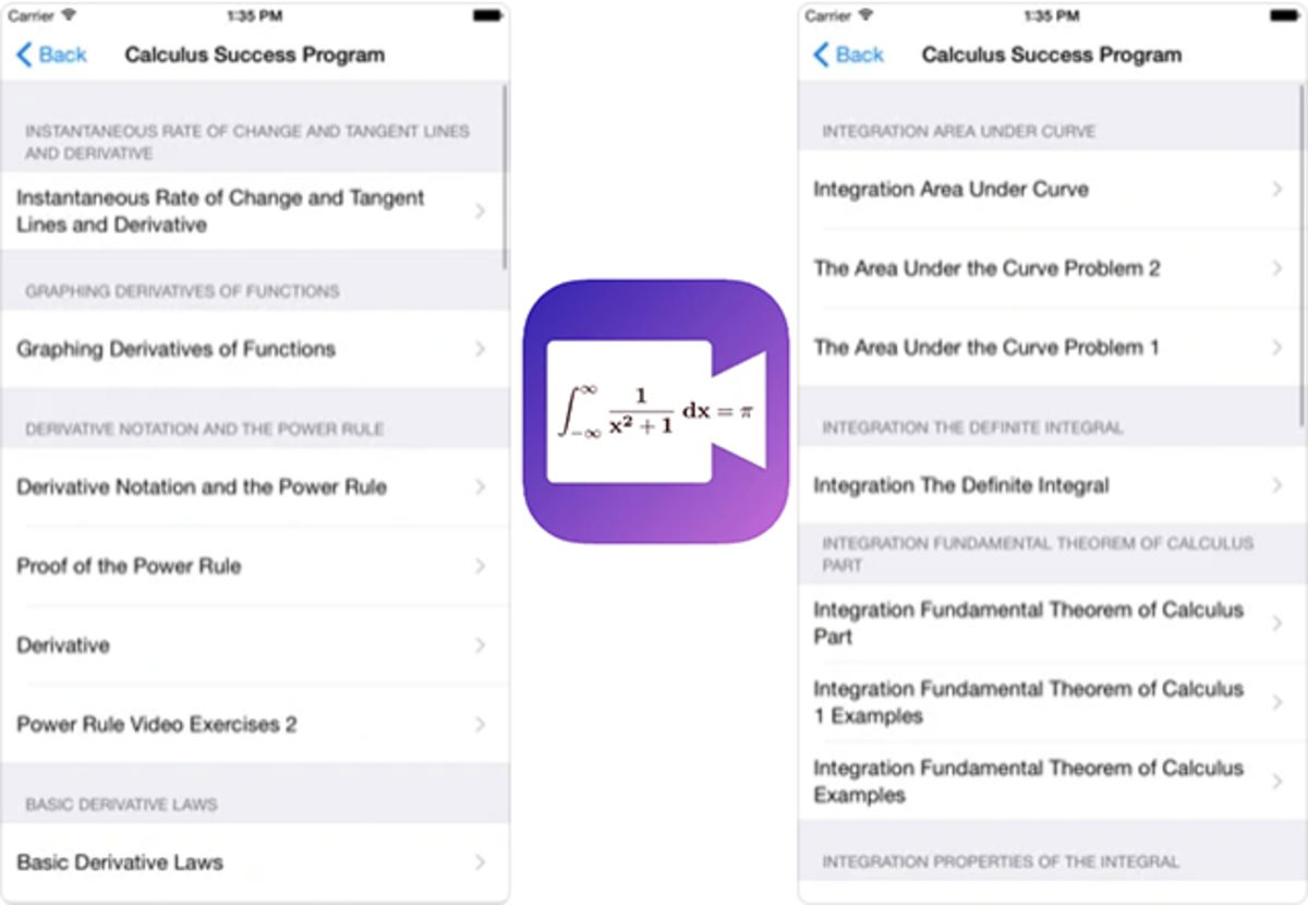 Mejores apps para aprender cálculo desde iPhone