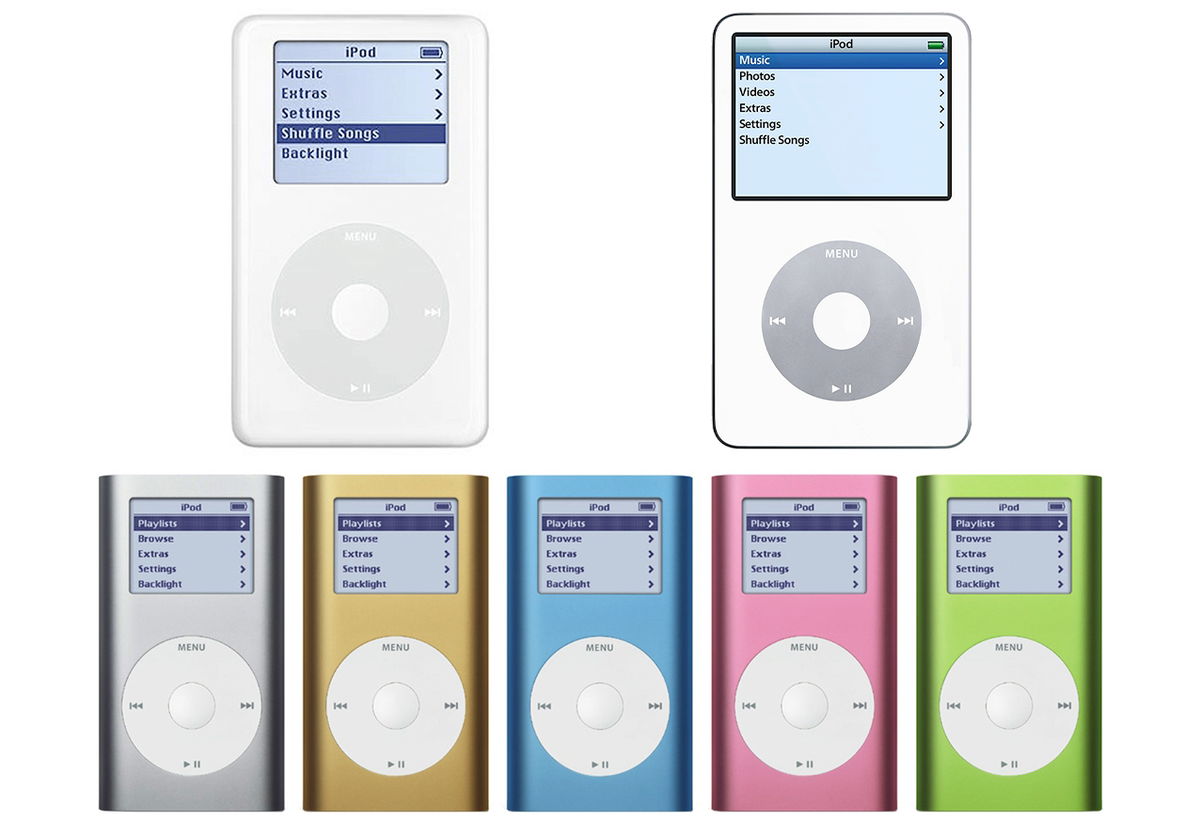 El fin de una era: estos son todos los iPod que Apple ha lanzado
