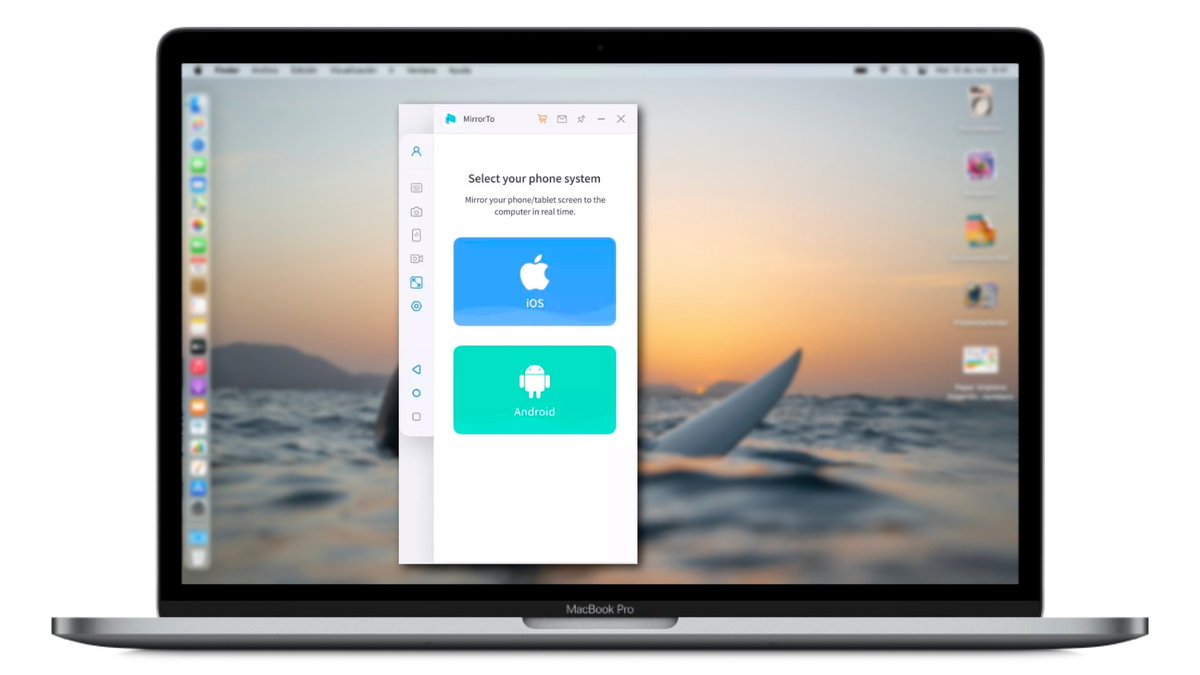 iMyFone MirrorTo: controlar y duplicar la pantalla de tu iPhone en tu ...