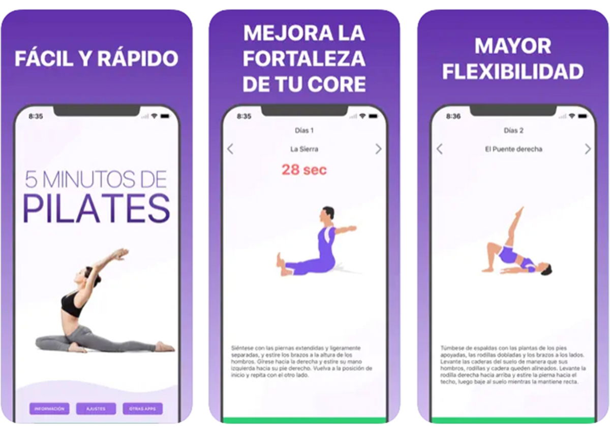 Apps para hacer pilates desde iPhone
