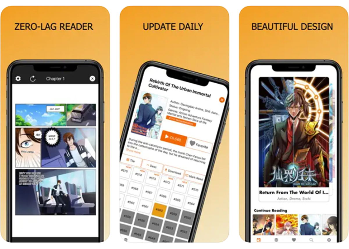 Mejores apps para leer manga en iPhone