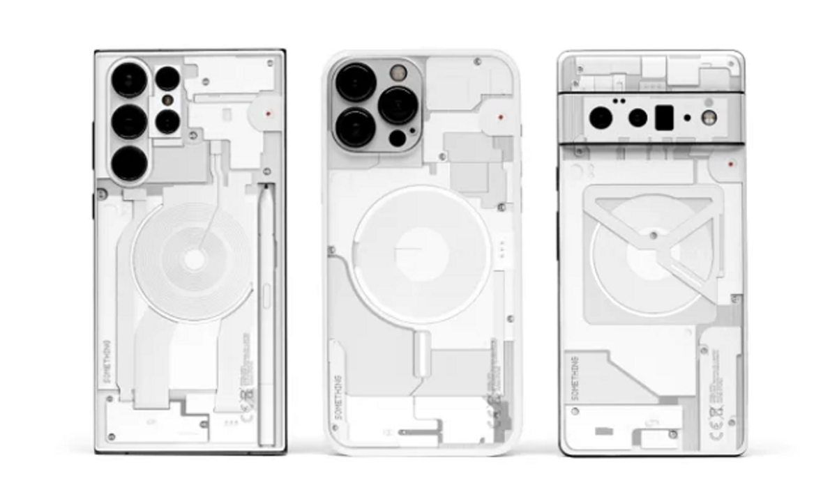 This Skin Turns Your IPhone Or Samsung Into A Nothing Phone 1 - GEARRICE