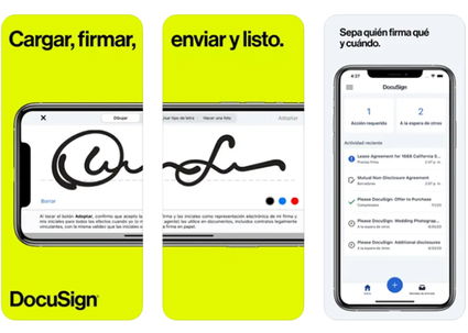 Apps para firmar documentos desde iPhone y iPad