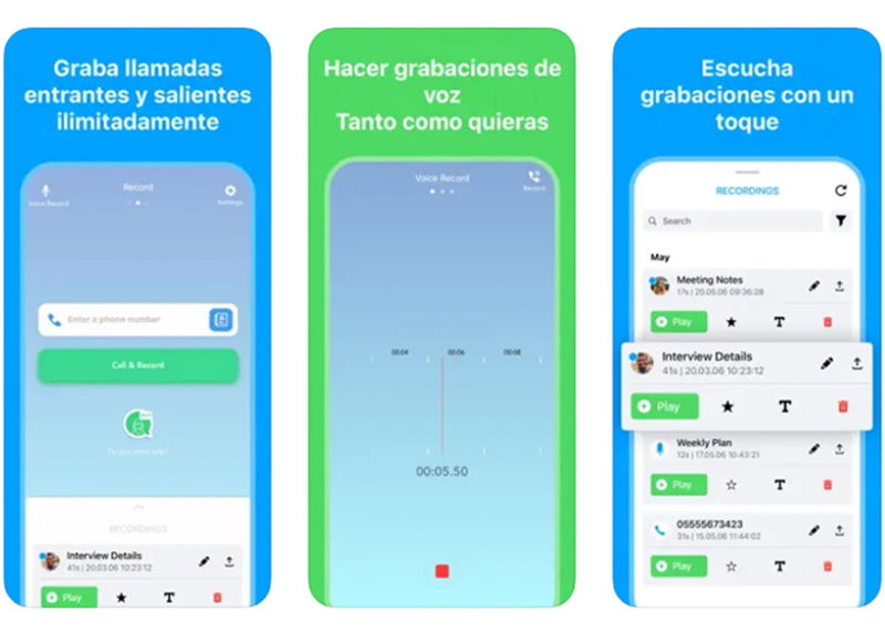 Las mejores apps gratis para grabar llamadas desde iPhone