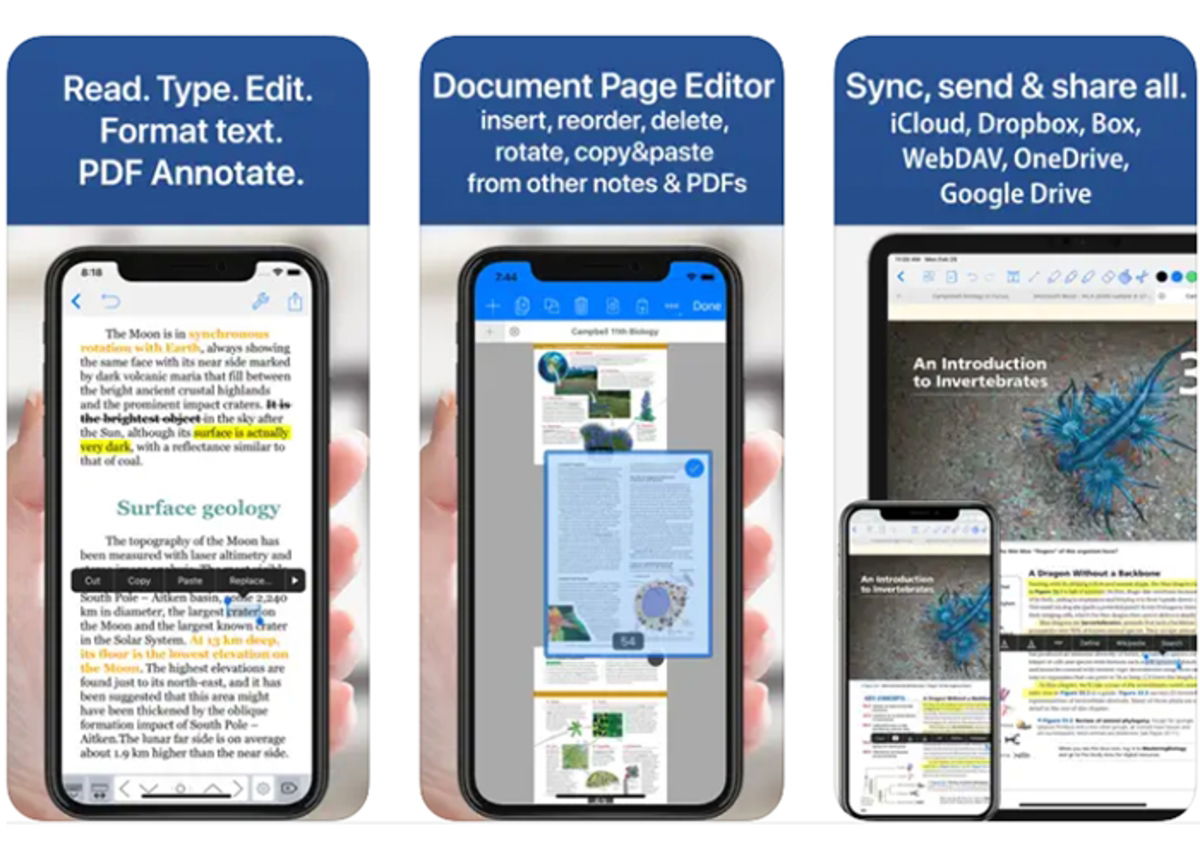 Apps to underline PDF documents from iPhone or iPad | Gadgetonus