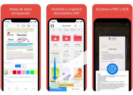 Apps para subrayar documentos PDF desde iPhone o iPad