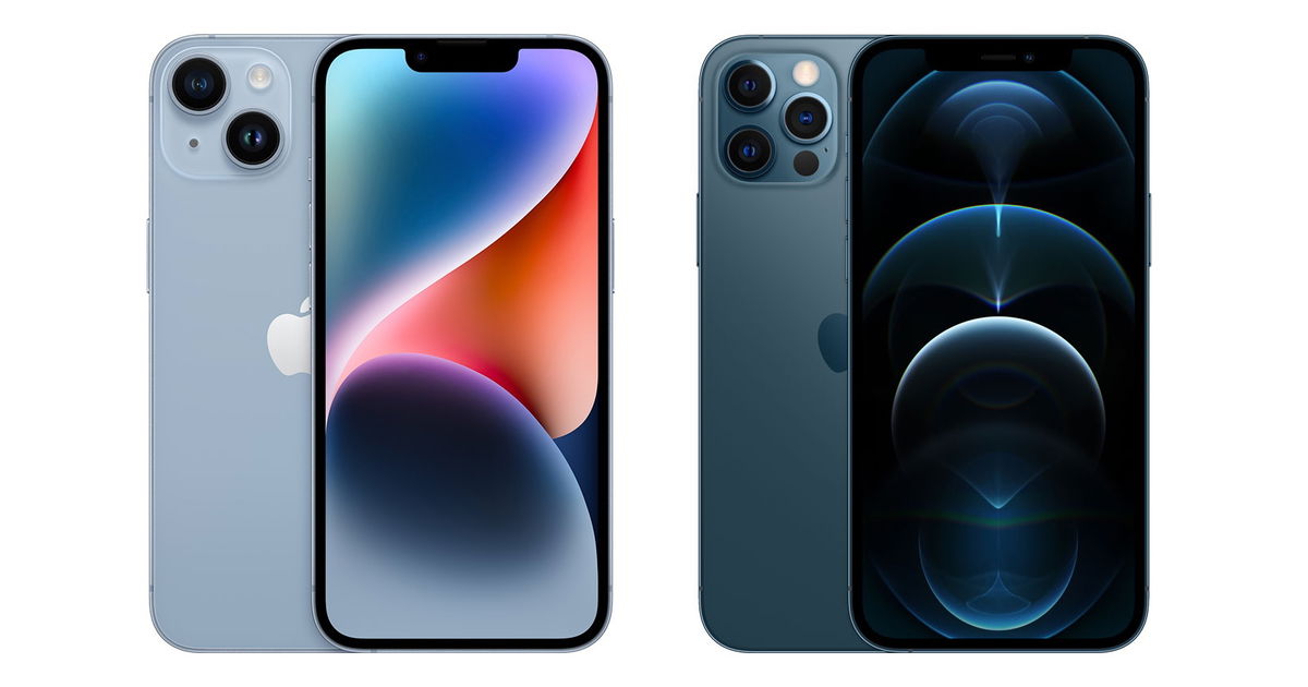 Comparativa: iPhone 14 vs iPhone 12 Pro, ¿cuál es mejor?, ¿merece la ...