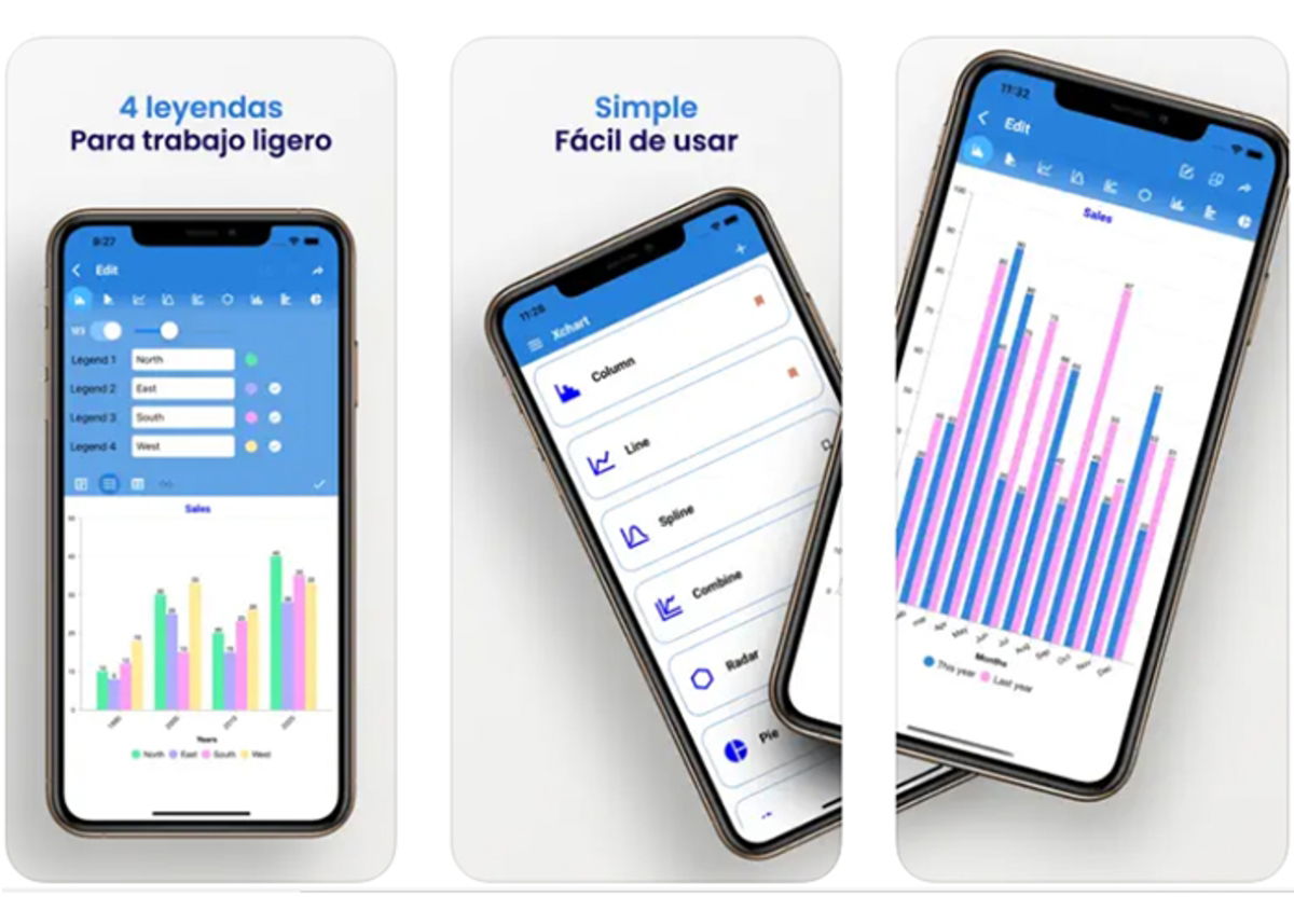 8 aplicaciones para hacer gráficos desde iPhone