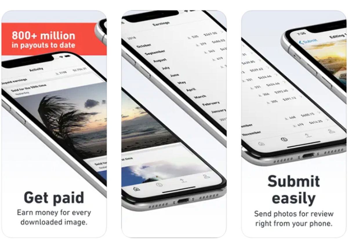 7 aplicaciones para vender fotos en Internet desde iPhone