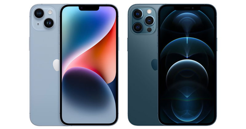 iPhone 14 Plus vs iPhone 12 Pro Max, ¿cuáles son las diferencias?