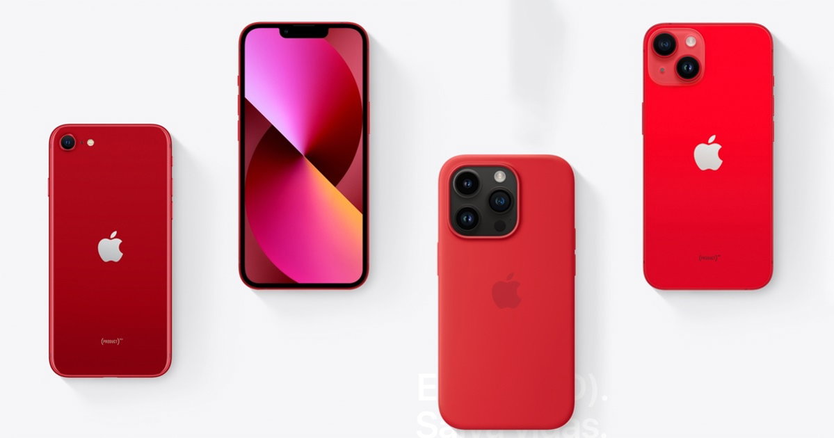 Así ha ido cambiando el color de los iPhone rojos
