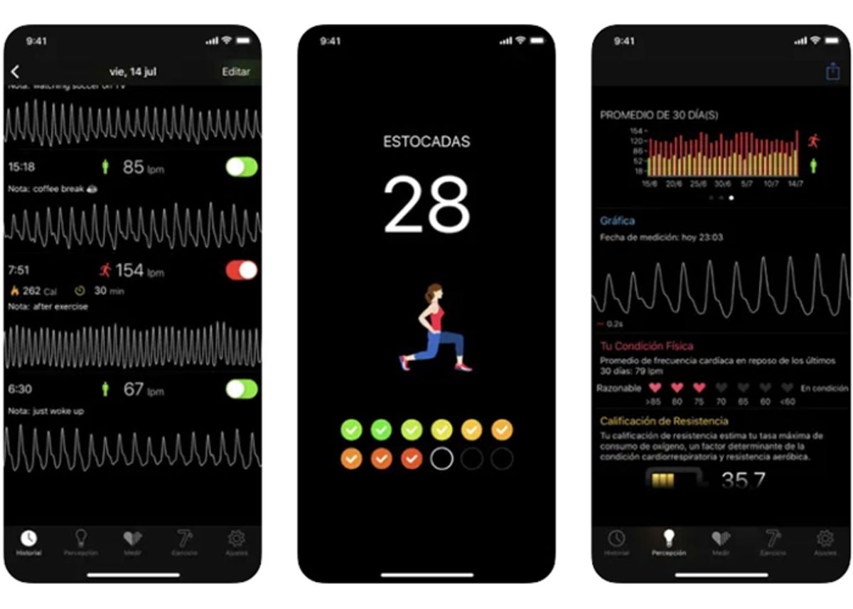 Apps para medir la frecuencia cardíaca desde iPhone