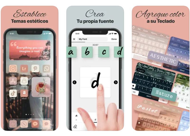 Mejores fuentes de letras para iPhone y iPad