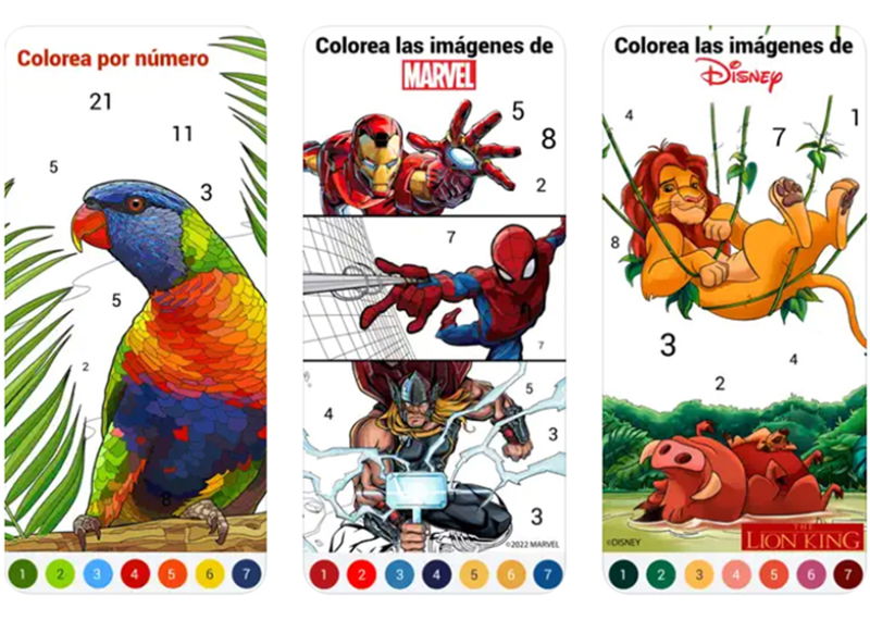 Mejores juegos de pintar disponibles para iPhone y iPad