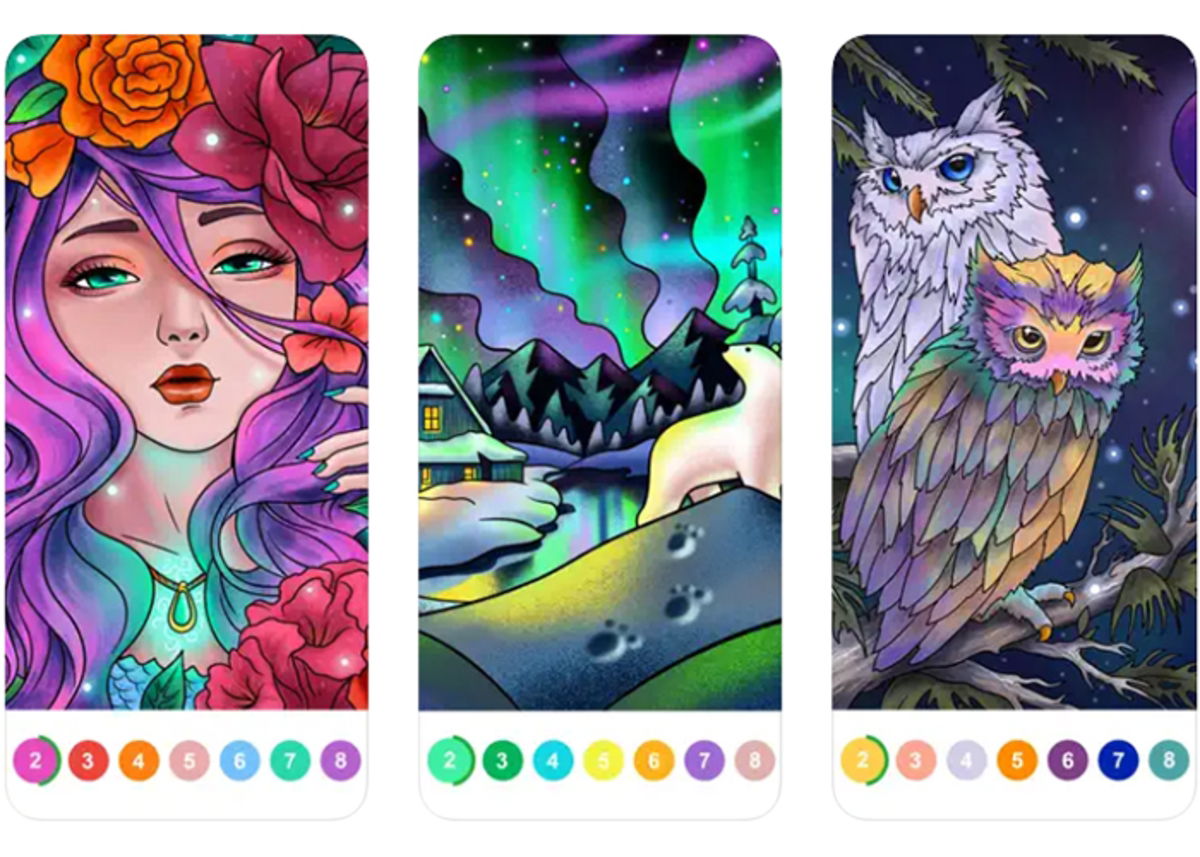 The best coloring games available for iPhone and iPad | Gadgetonus