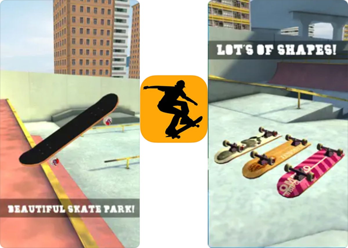 Apps and games to learn to skateboard from iPhone | Gadgetonus
