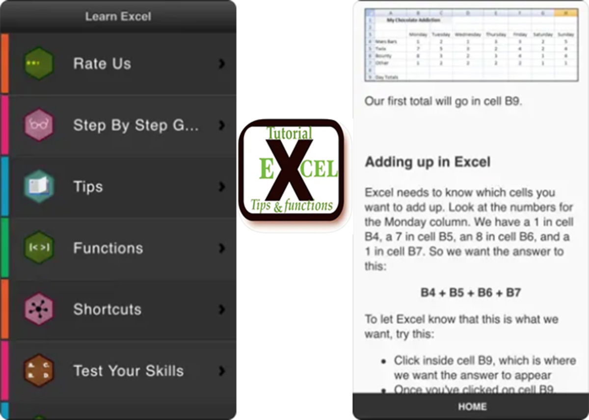 Apps para aprender Excel desde iPhone y iPad