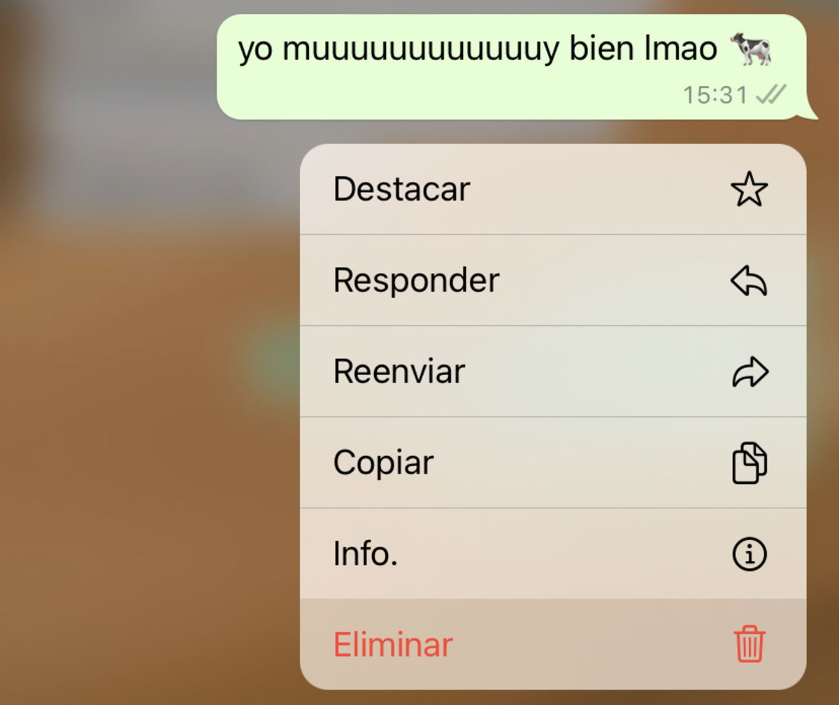 ¿Has borrado sin querer un mensaje de WhatsApp? Ahora puedes deshacerlo