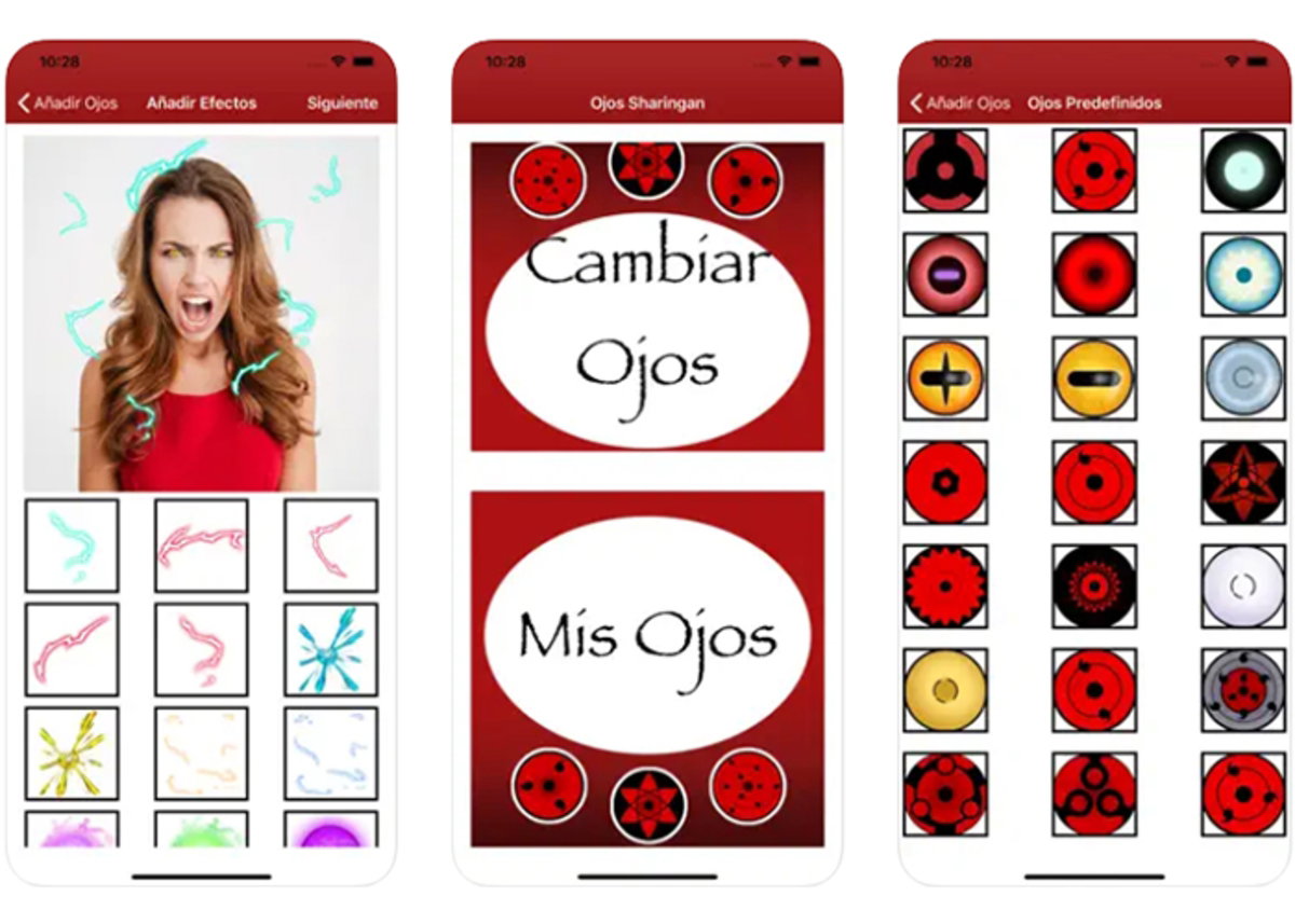 8 apps para cambiar el color de los ojos desde iPhone