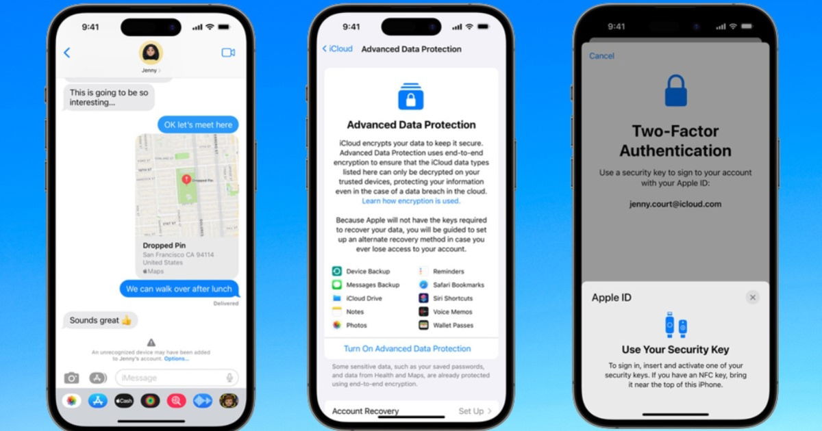 Apple introduce encriptación end-to-end en Mensajes, Fotos y copias de ...