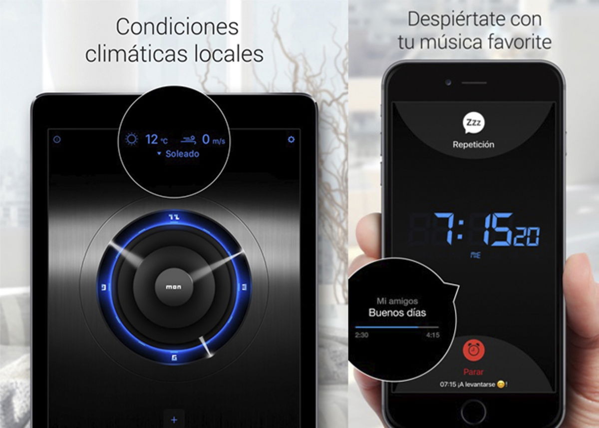 Apps de alarma y despertador inteligente disponibles para iPhone