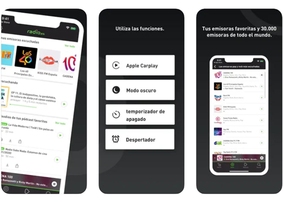 Aplicaciones para escuchar emisoras de radio online