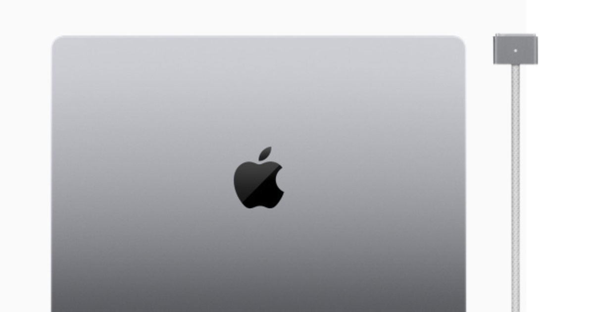 The new 2023 MacBook Pro's MagSafe cables match their colors