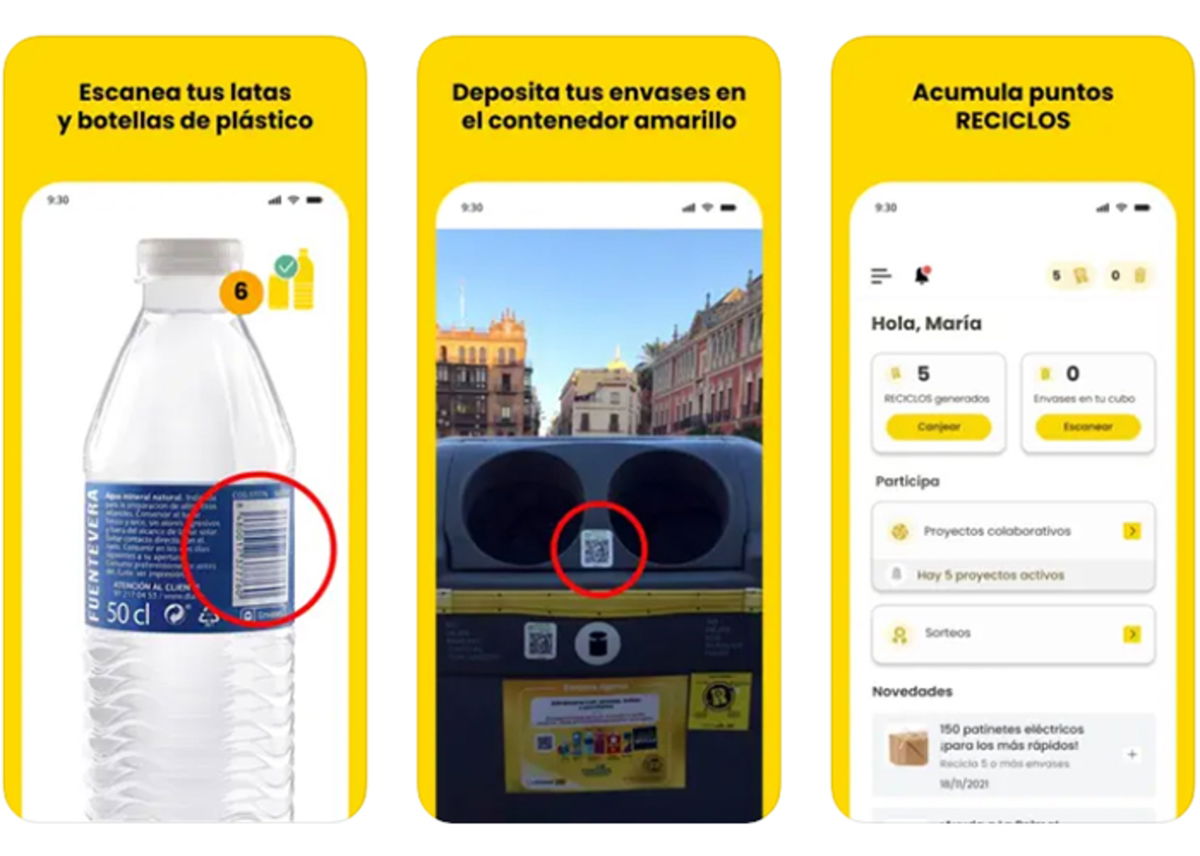 Las mejores 7 apps para ganar dinero y premios reciclando desde iPhone