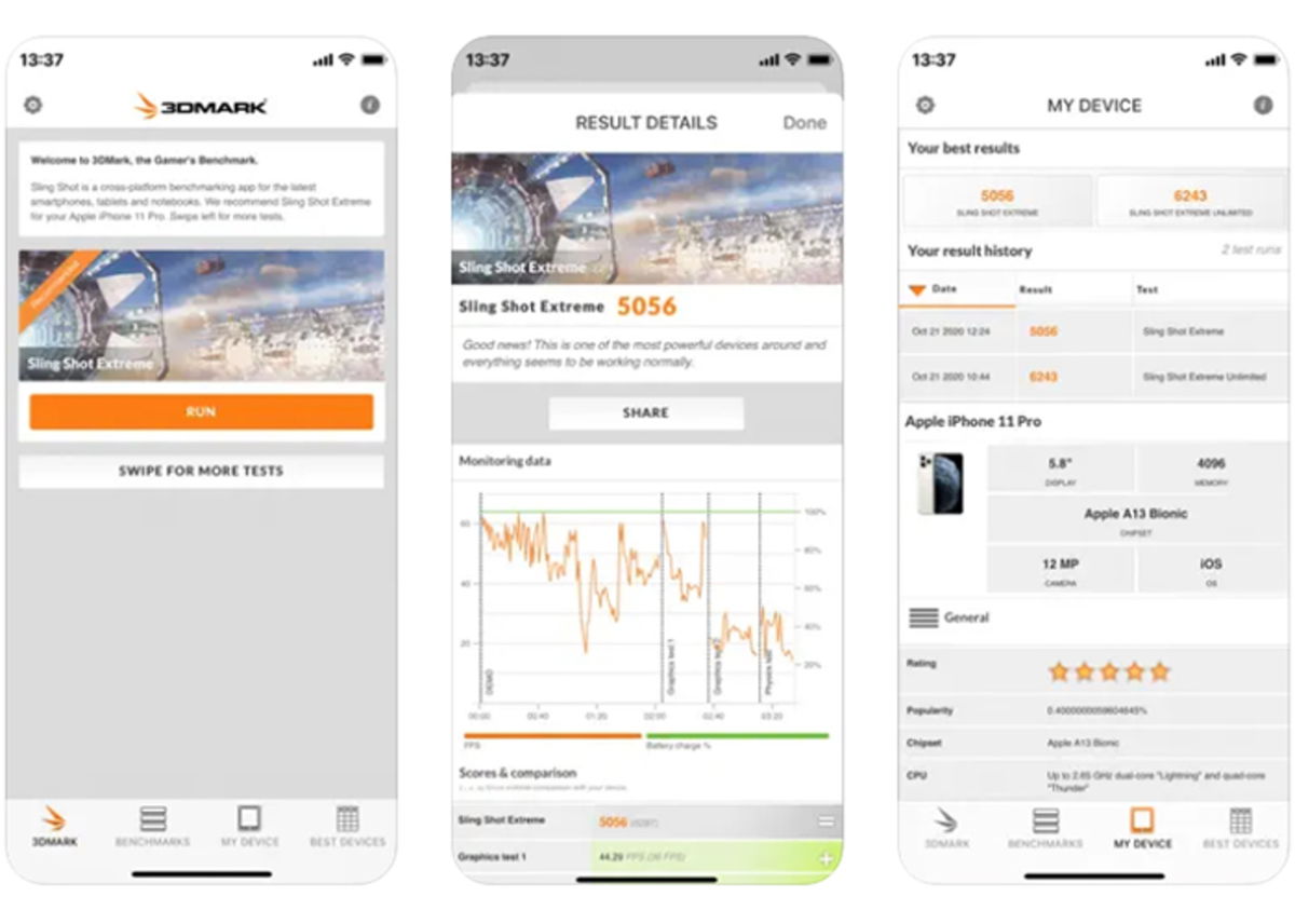 Mejores apps de benchmarking para medir la velocidad y el rendimiento de tu iPhone