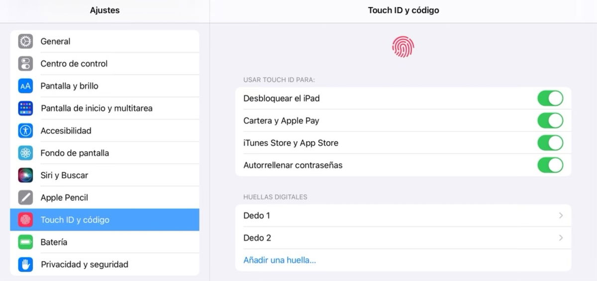 Cómo configurar Touch ID en iPhone y iPad