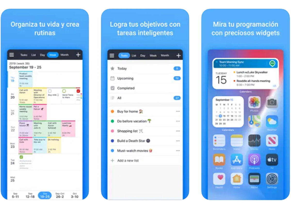 Apps para organizar tareas desde iPhone y iPad