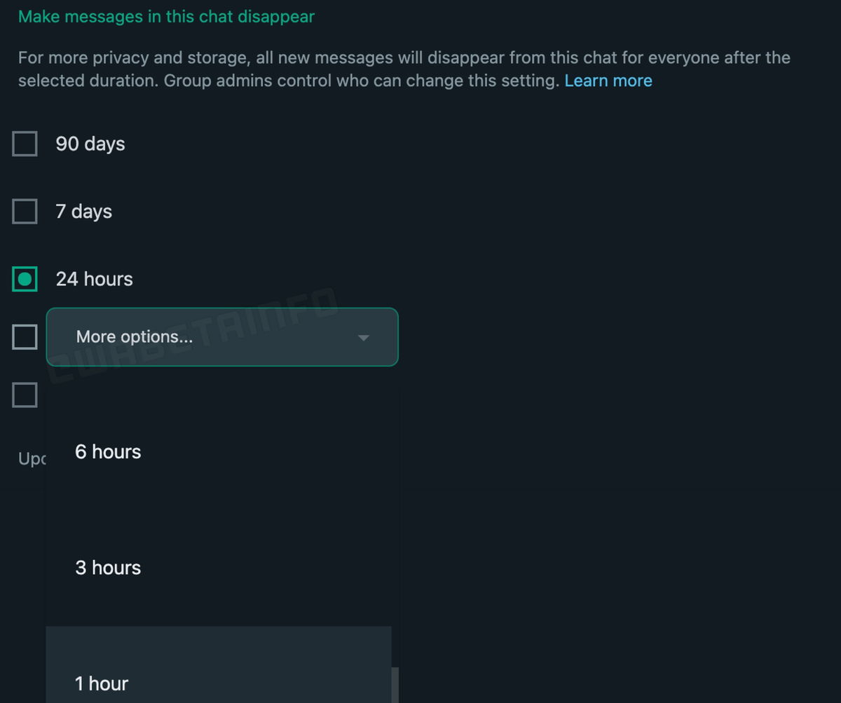 This Message Will Self Destruct In As Long As You Want Gearrice