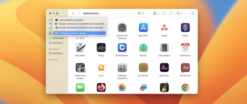Cómo usar el iPad como segunda pantalla para Mac