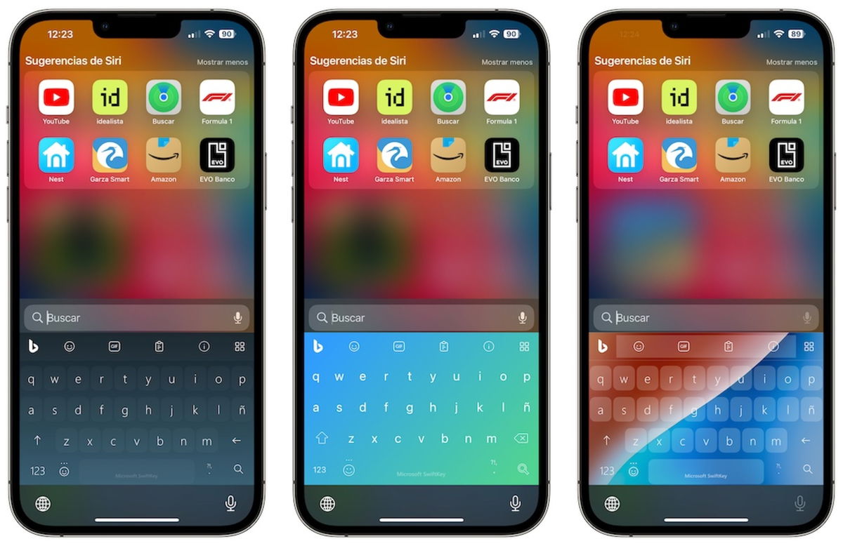 Cómo personalizar el color y el fondo del teclado del iPhone
