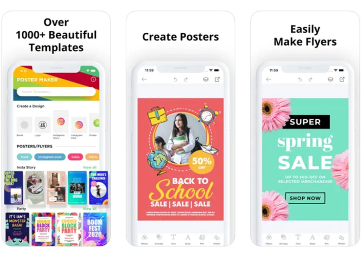 Mejores apps para hacer flyers desde iPad y iPhone