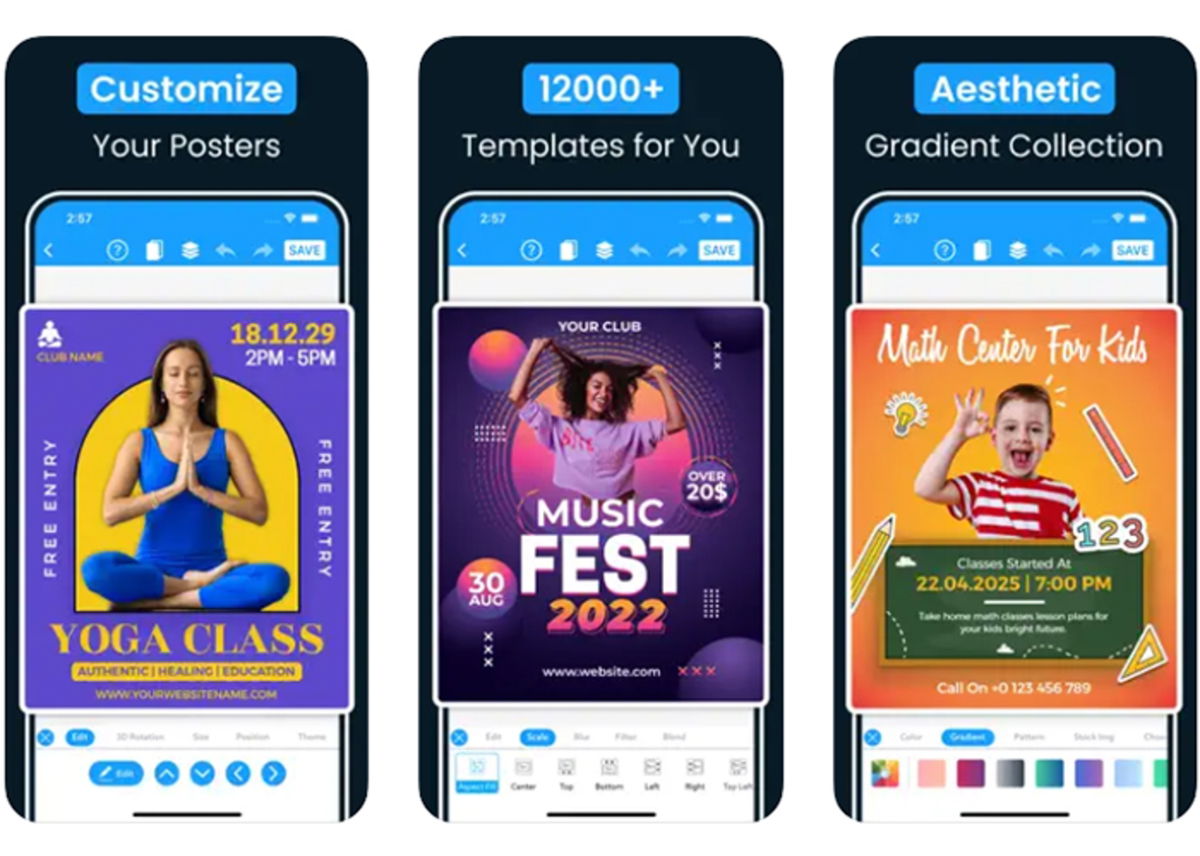 Mejores apps para hacer flyers desde iPad y iPhone